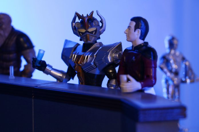 Star Trek: 3D-Printed USS Enterprise-D Ten Forward Lounge - Nerd Emperor